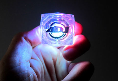 Light Up LED Ice Cubes with Custom Printing | NitePromos.com